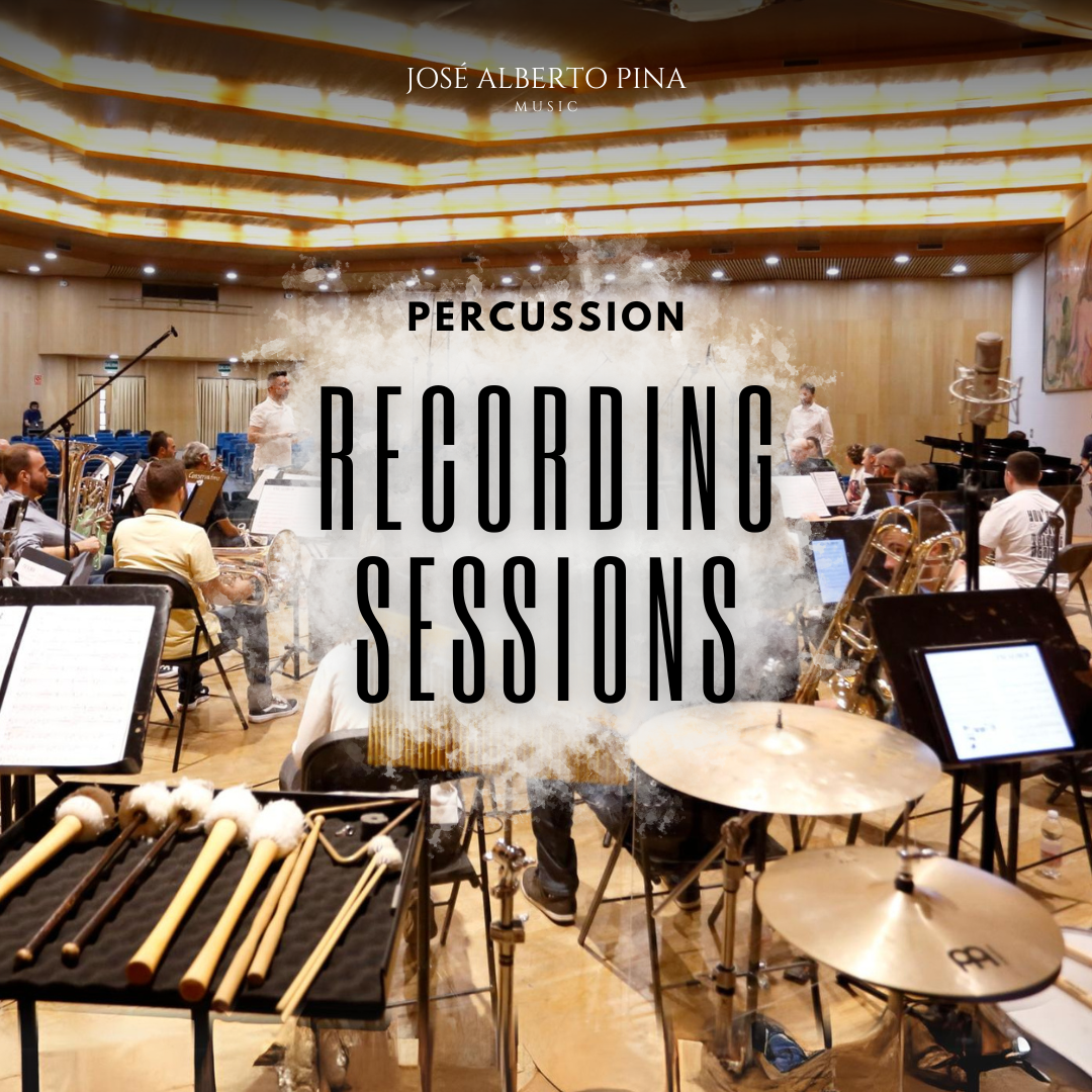 Percussion Recording Sessions - José Alberto Pina Music